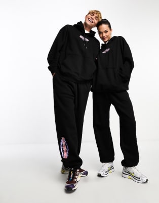 Weekday Unisex co-ord oversized graphic hoodie and joggers | ASOS