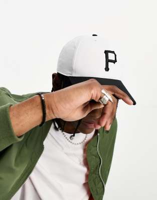 47 Brand MLB Pittsburgh Pirates baseball cap in white and black | ASOS