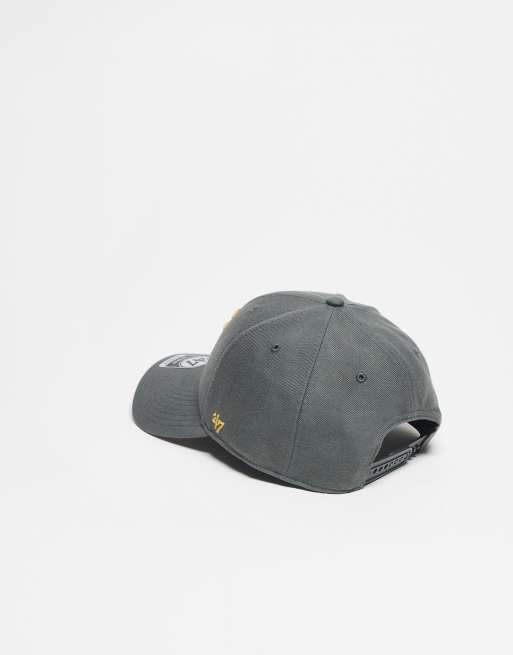 47 Brand NY Yankees mvp cap in charcoal | ASOS