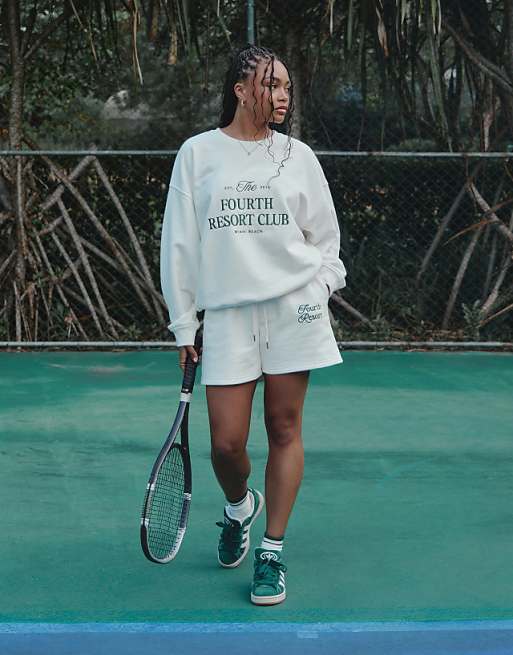 4th & Reckless x Loz Vassallo Mirissa oversized sweatshirt 4th & Reckless x Loz Vassallo Mirissa oversized sweatshirt