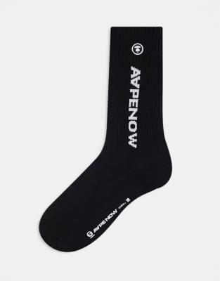 Aape By A Bathing Ape ankle socks in black | ASOS