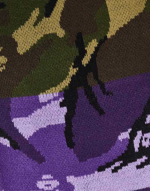 AAPE By A Bathing Ape Mount snow scarf in black | ASOS