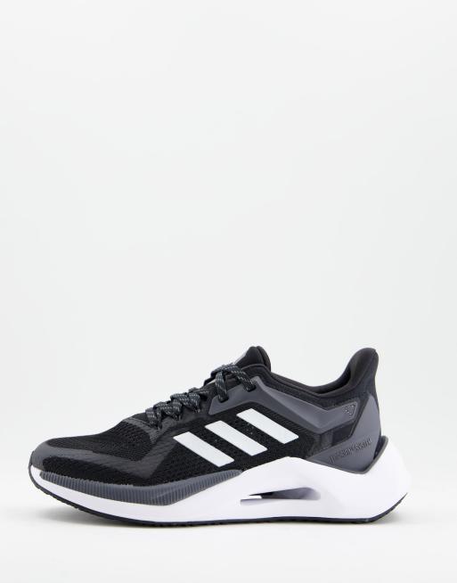 adidas Alphatorsion 2.0 training shoes in black with 3 stripes | ASOS