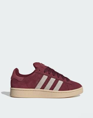 adidas Campus 00s trainers in burgundy | ASOS