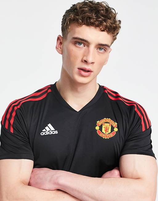 adidas Football Manchester United FC 2022/23 coach training t-shirt in ... adidas Football Manchester United FC 2022/23 coach training t-shirt in ...