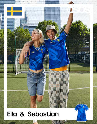adidas Football Womens World Cup 23 Sweden away shirt in blue | ASOS