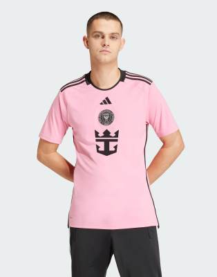 adidas Inter Miami CF 24/25 Home Jersey t-shirt in Pink | ASOS