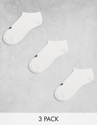 adidas Originals 3 pack sock in white | ASOS