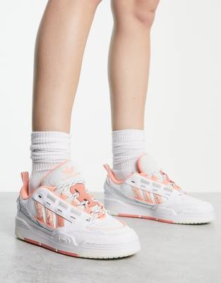 adidas Originals ADI 2000 sneakers in white and pink | ASOS