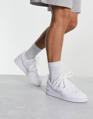 adidas Originals Adi2000 trainers in triple white | ASOS