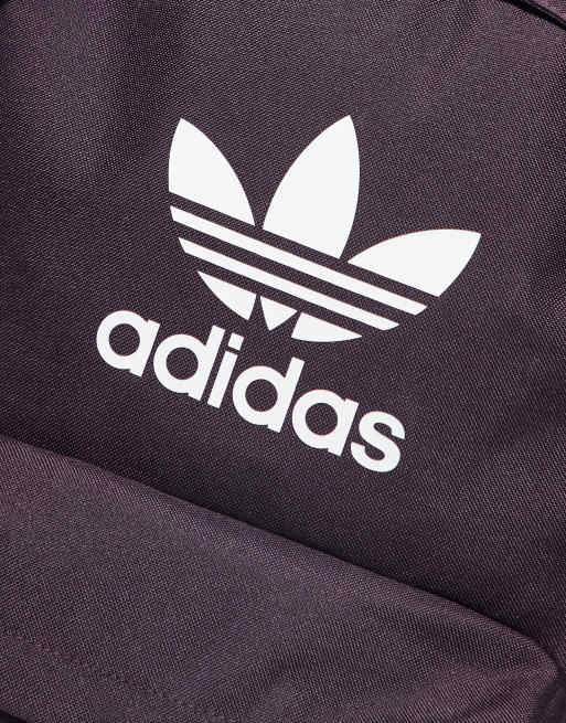 adidas Originals adicolor backpack in maroon | ASOS