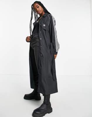 adidas Originals - adicolor - Trench-coat - Noir | ASOS