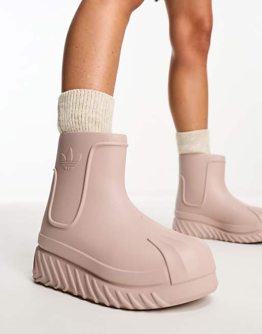 adidas Originals AdiFom Superstar boots in beige | ASOS adidas Originals AdiFom Superstar boots in beige | ASOS