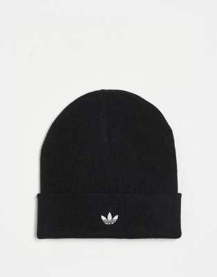 adidas Originals - Bonnet à logo trèfle - Noir | ASOS