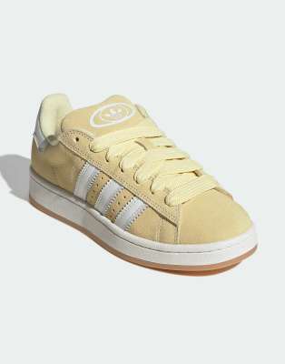 adidas Originals – Campus 00s – Beige, gula och vita skor | ASOS