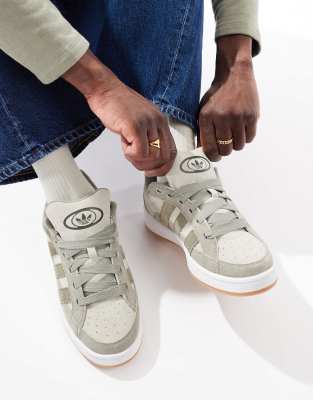 adidas Originals - Campus 00s Beta - Sneakers grigie e verdi | ASOS