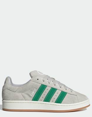 adidas Originals - Campus 00s - Sneakers grigie e verdi | ASOS