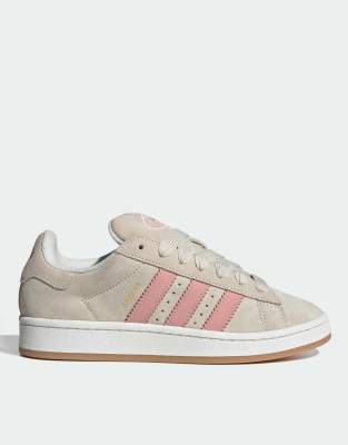 adidas Originals - Campus - Baskets style années 2000 - Crème et rose ...