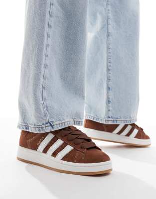 adidas Originals – Campus – Bruna sneakers i 00-talsstil | ASOS