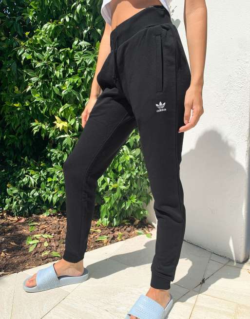 Adidas Originals Essentials Jogger Resserré Aux Chevilles Noir Asos