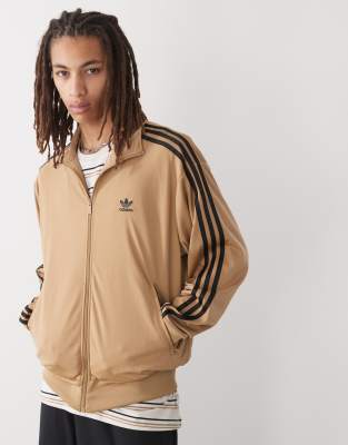 adidas Originals - Firebird - Haut de survêtement - Marron | ASOS