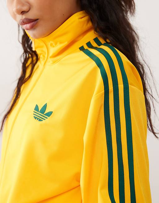 adidas Originals Firebird track top in yellow | ASOS adidas Originals Firebird track top in yellow | ASOS
