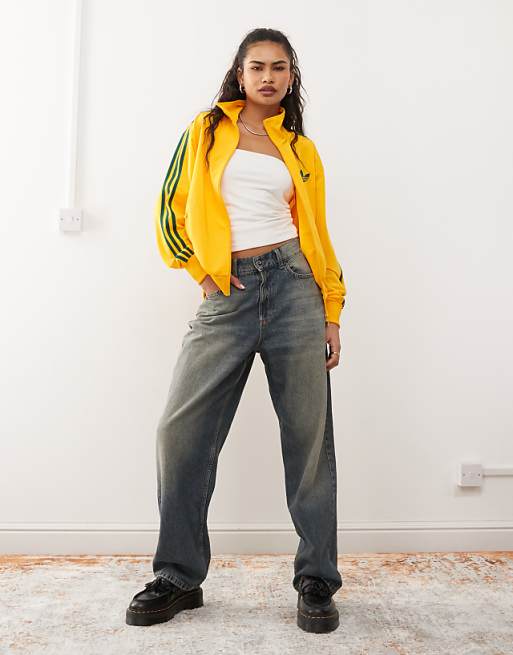 adidas Originals Firebird track top in yellow | ASOS adidas Originals Firebird track top in yellow | ASOS