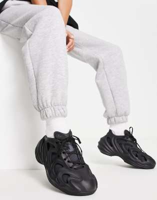 adidas Originals Fom Quake sneakers in black | ASOS