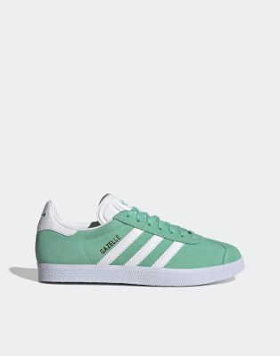 adidas Originals - Gazelle - Sneakers verdi e bianche | ASOS