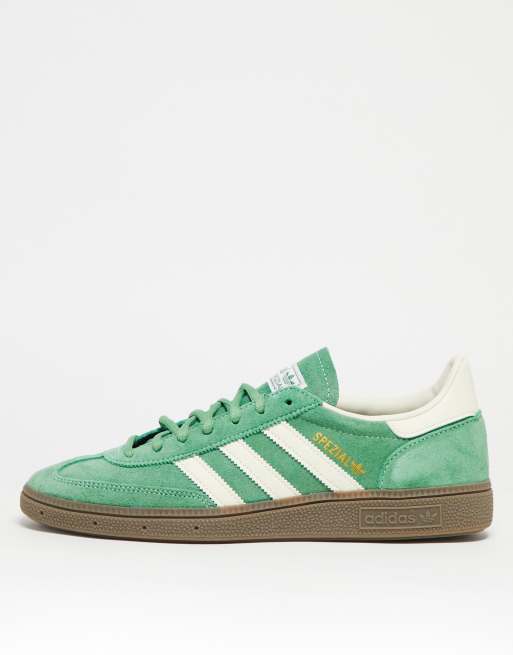 adidas Originals - Handball Spezial - Sneakers verdi e bianche con ...