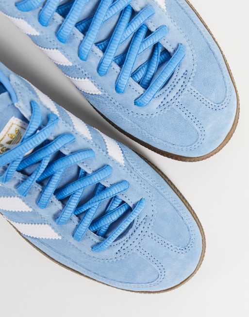 adidas Originals Handball Spezial trainers in blue suede | ASOS
