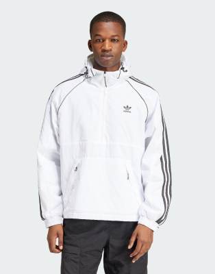 adidas Originals Parka Jacket in White | ASOS