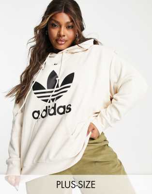 adidas Originals Plus always original hoodie in white | ASOS