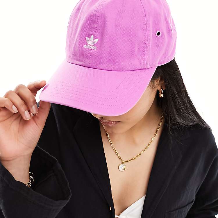 adidas Originals relaxed mini logo cap in purple | ASOS adidas Originals relaxed mini logo cap in purple | ASOS