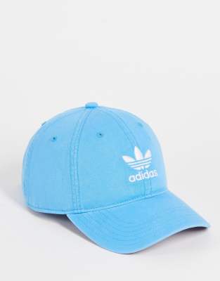 adidas Originals Relaxed snapback cap in sky blue | ASOS