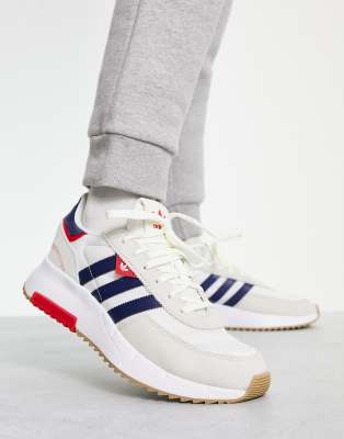 adidas Originals Retropy F2 in white and blue | ASOS