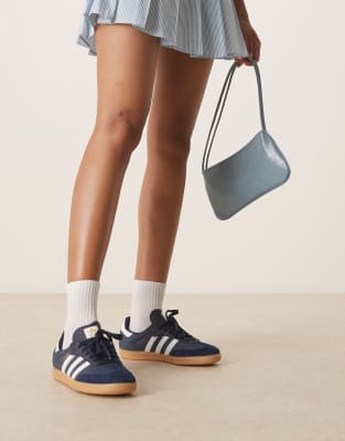 adidas Originals Samba OG sneakers in denim | ASOS