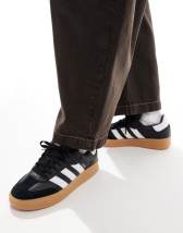 adidas Originals Samba trainers in white and red | ASOS