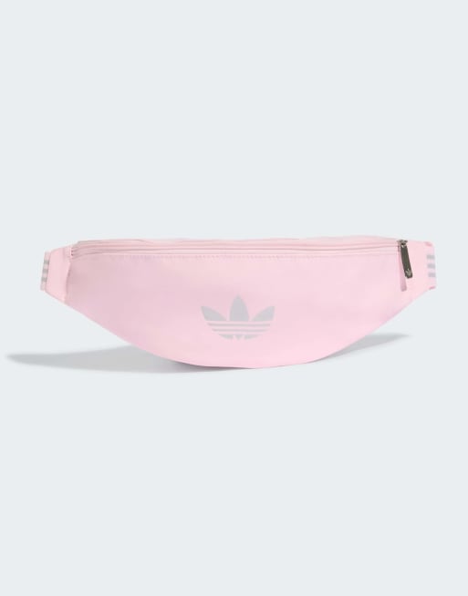 adidas Originals - Sunset Rhythms - Heuptasje in helder glanzend roze ...