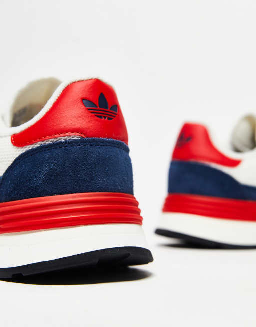 adidas Originals Trezoid 2 trainers in navy and red | ASOS