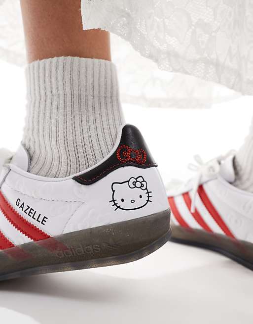 adidas Originals x Hello Kitty Gazelle Indoor sneakers in adidas Originals x Hello Kitty Gazelle Indoor sneakers in
