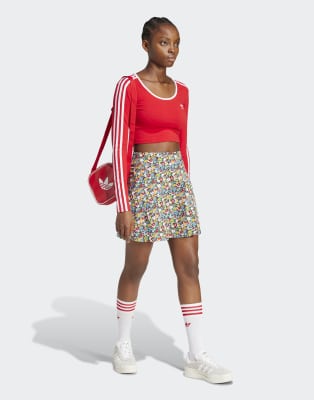 adidas Originals x Liberty London - Rok met plooien in multi | ASOS