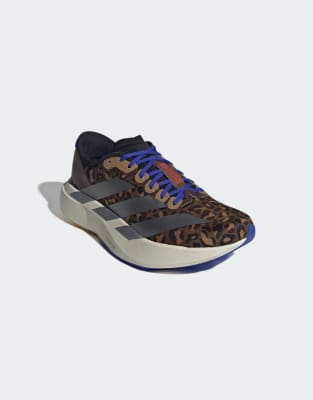adidas Performance – Adizero Evo SL – Bruna och gråmetalliska skor | ASOS
