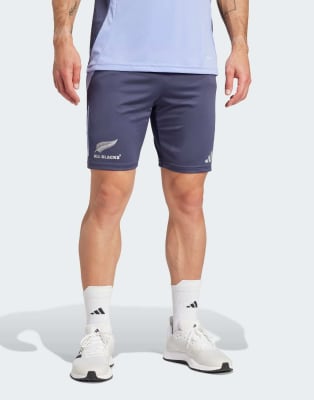 adidas performance All blacks rugby shorts in shadow navy | ASOS