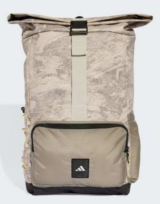 adidas performance Cityexplorer backpack in beige / putty beige / white ...