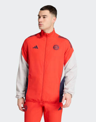 adidas performance Fc bayern tiro 25 competition presentation jacket in ...