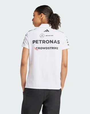 adidas performance Mercedes - amg petronas formula one team polo in ...