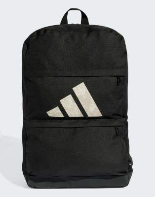 adidas performance Motion backpack in black / wonder beige | ASOS