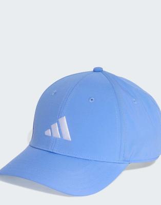 adidas performance New logo embroidered baseball cap in blue fusion ...