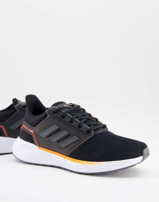 Adidas Running EQ19 trainers in black | ASOS